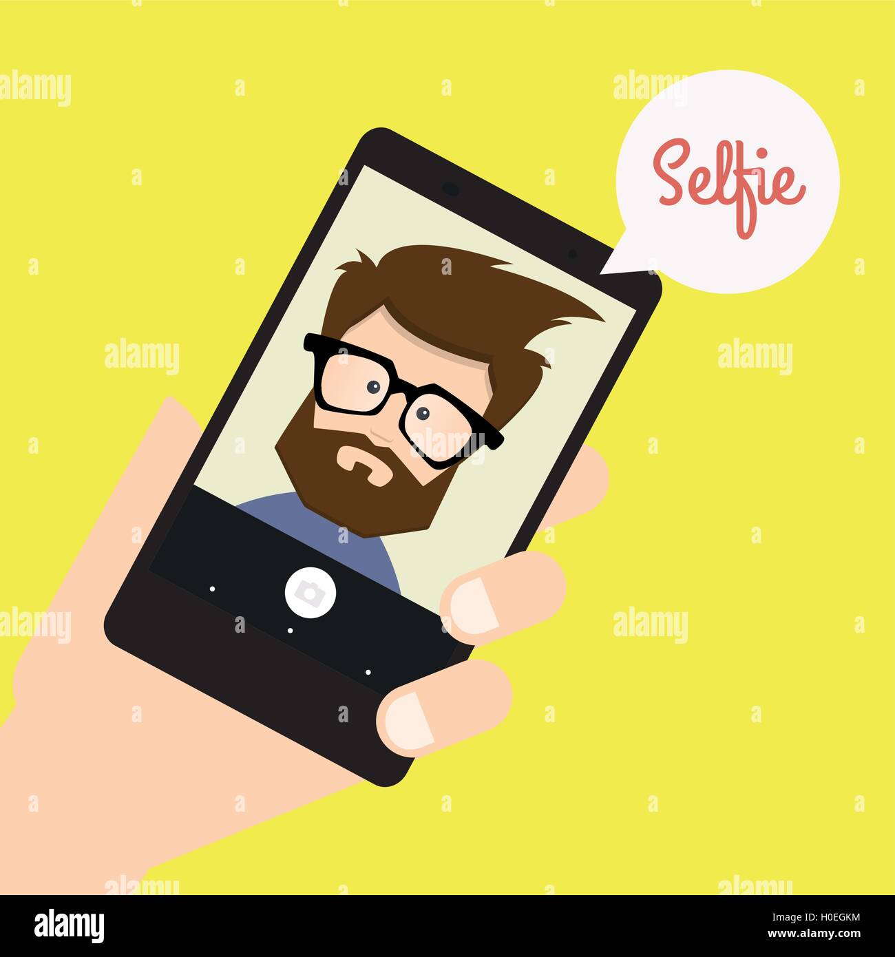 Cute Selfie background Stock Vector Image & Art - Alamy