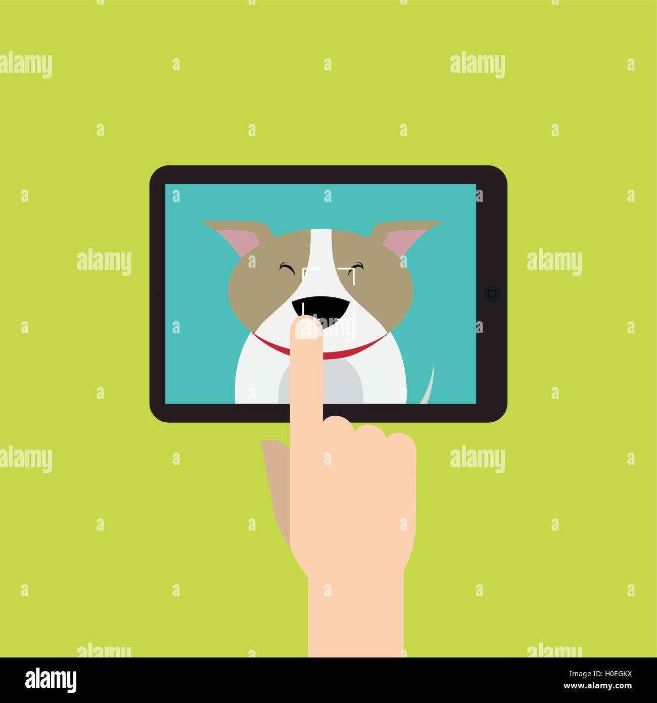 Cute Selfie background Stock Vector Image & Art - Alamy