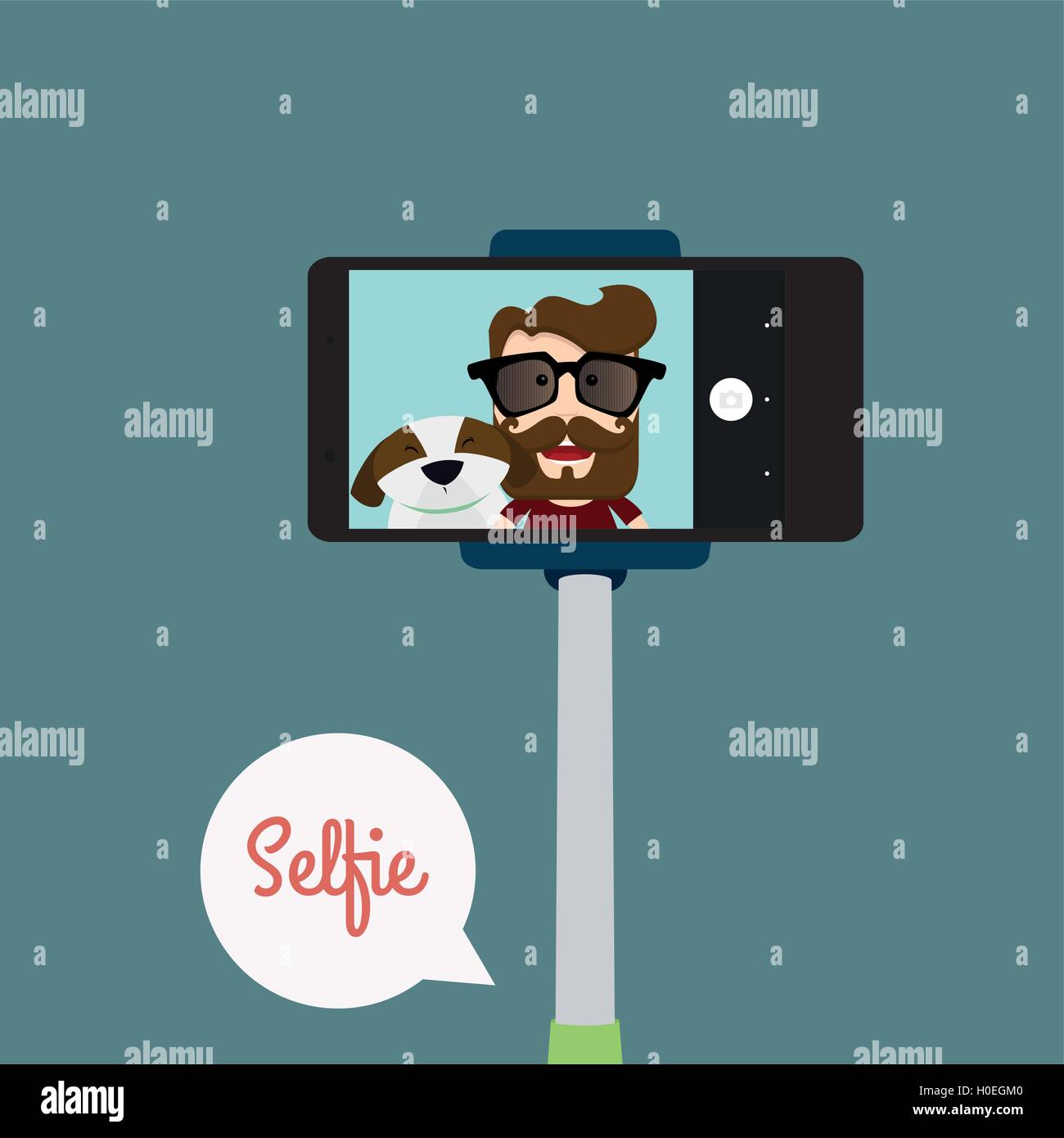 Cute Selfie background Stock Vector Image & Art - Alamy