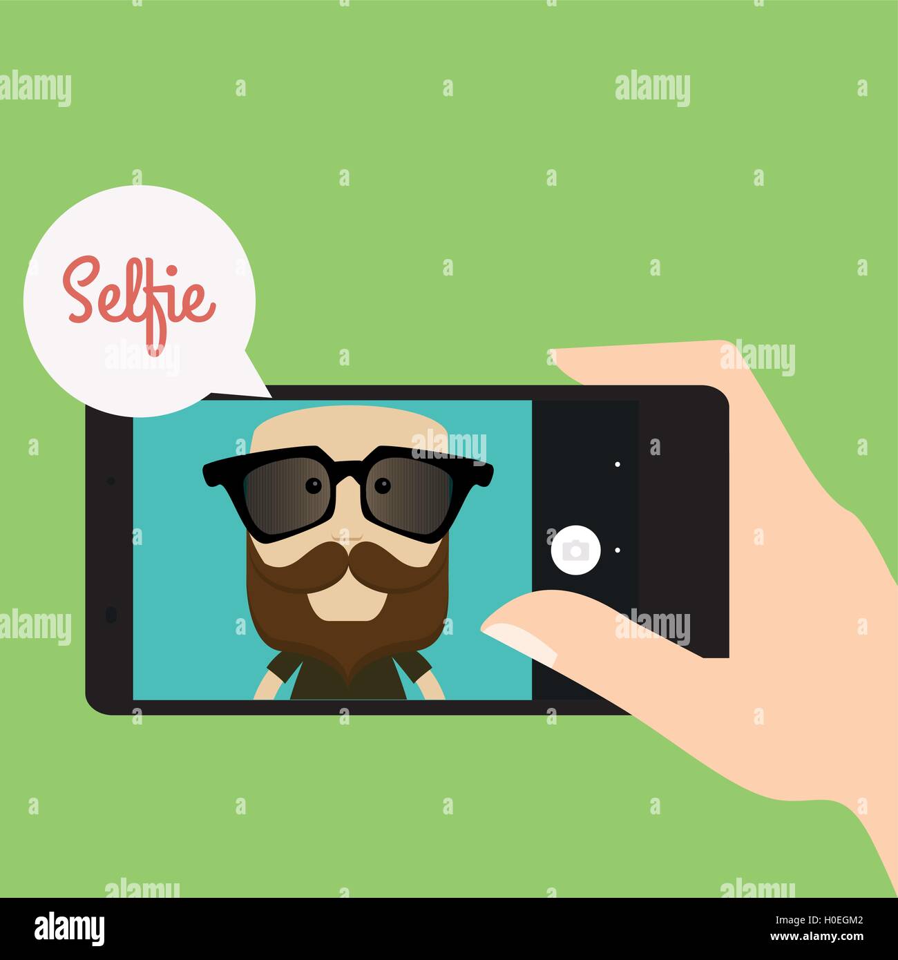 Cute Selfie background Stock Vector Image & Art - Alamy