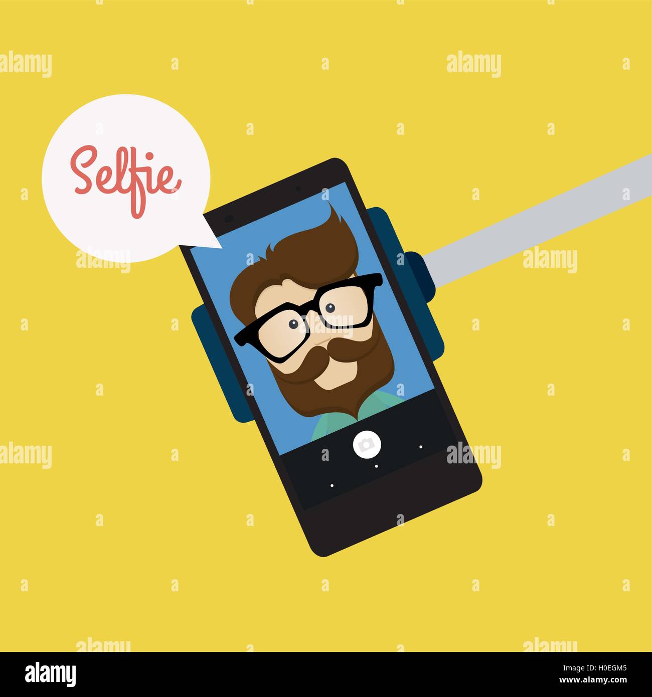 Cute Selfie background Stock Vector Image & Art - Alamy