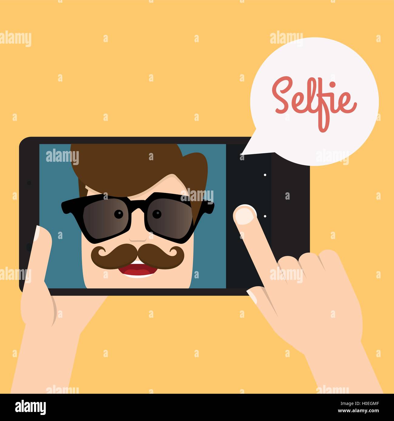 Cute Selfie background Stock Vector Image & Art - Alamy