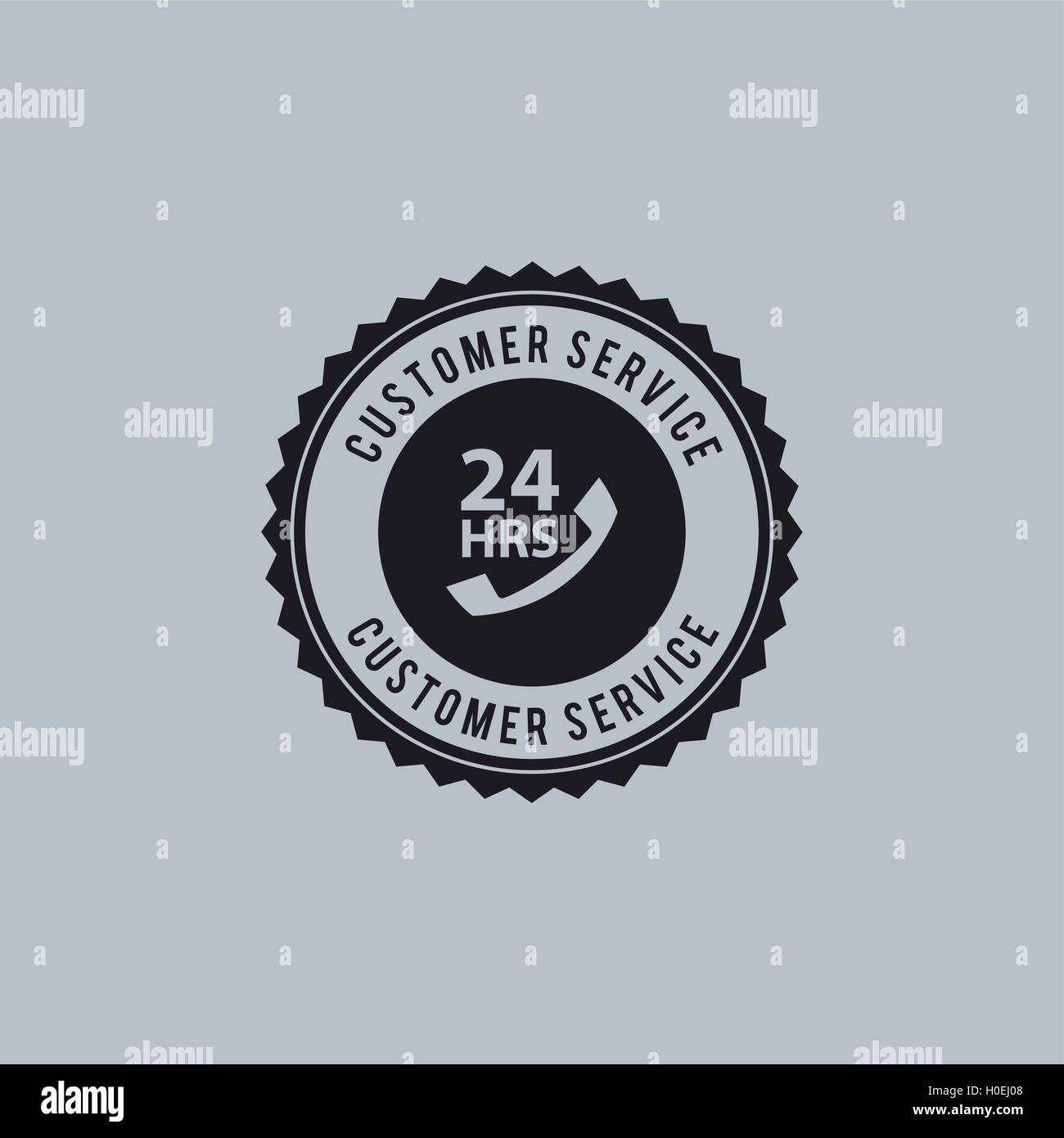 Delivery Service Label Stock Vector Image & Art - Alamy