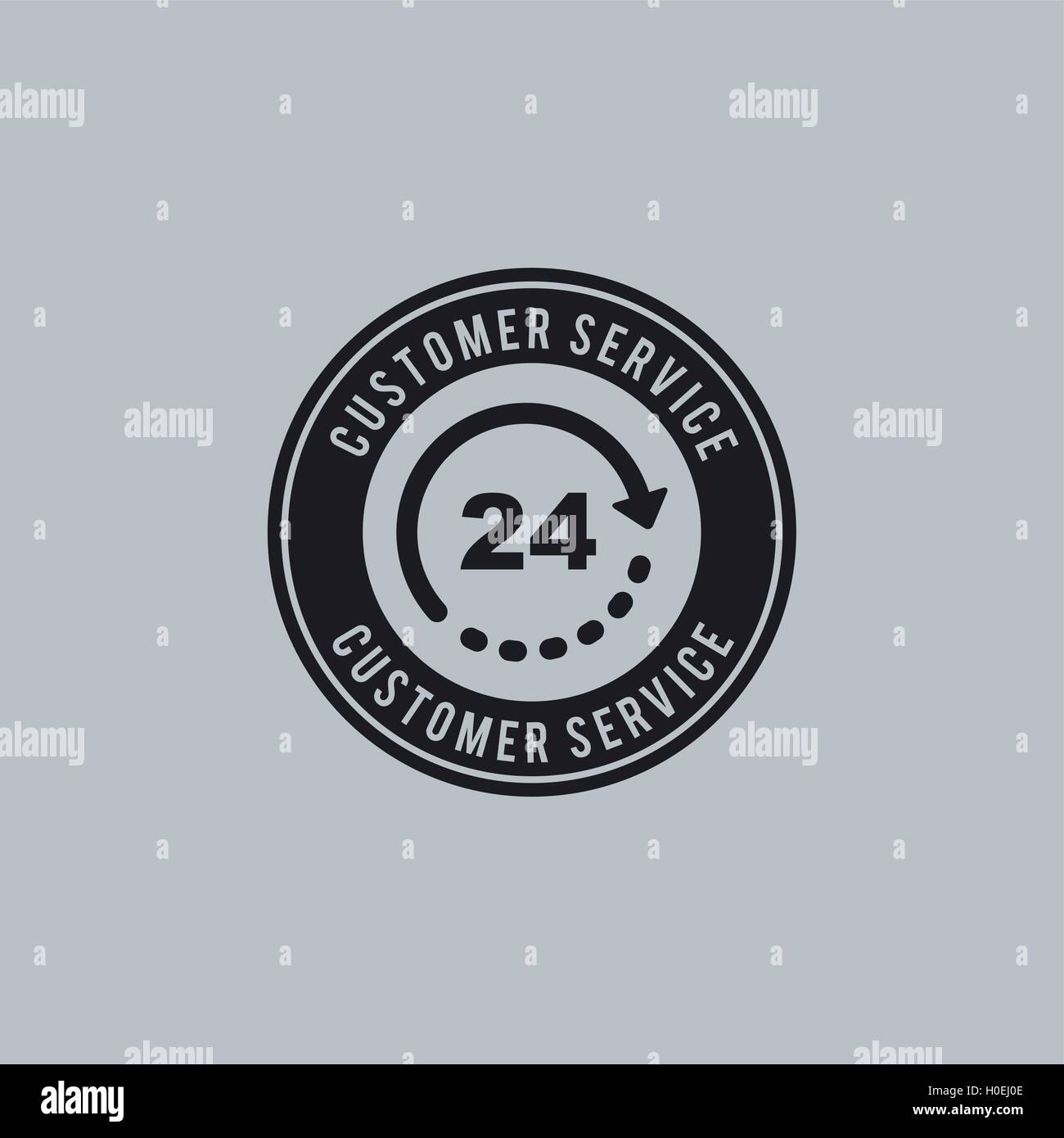 Delivery Service Label Stock Vector Image & Art - Alamy