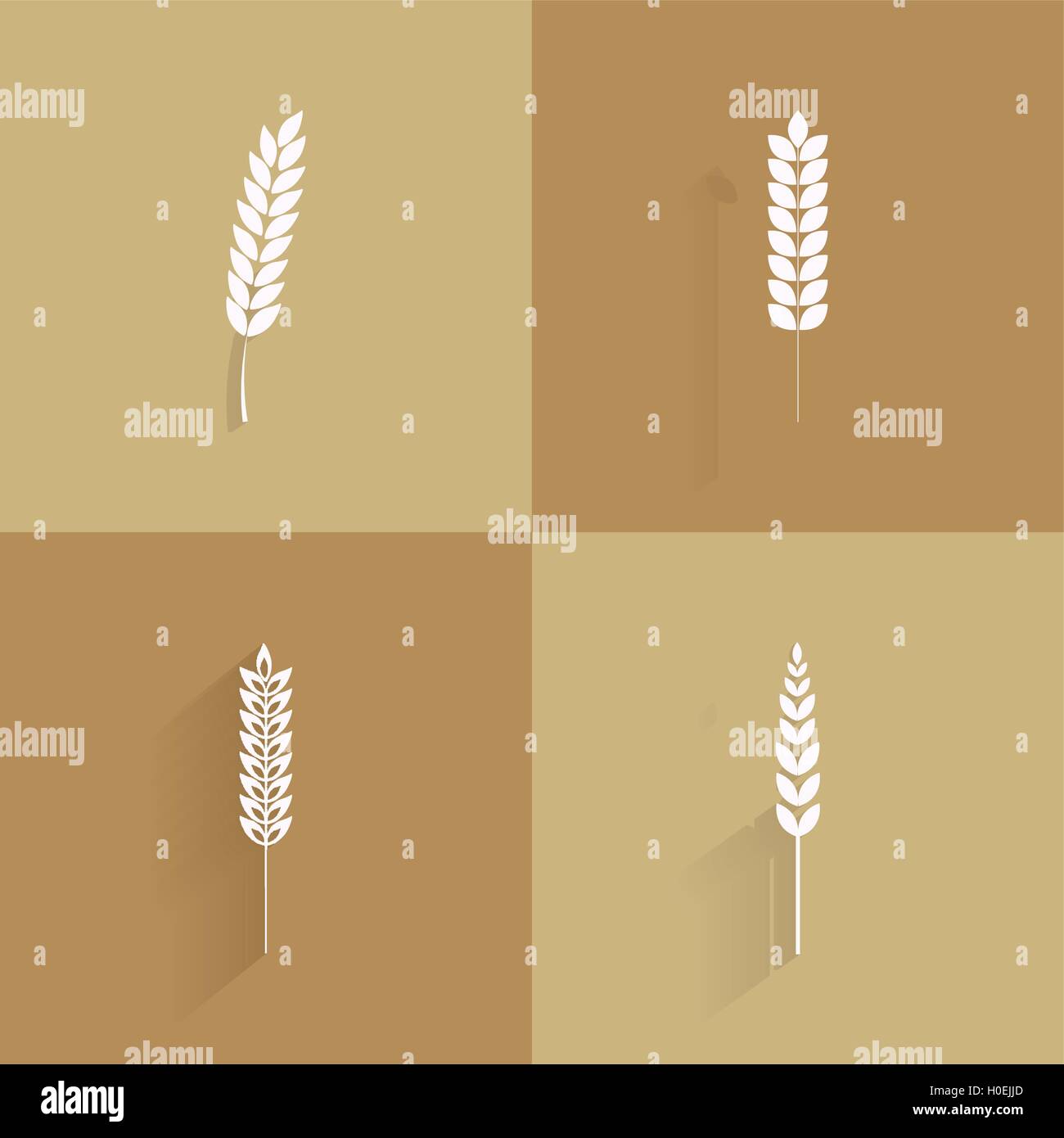 Delicious wheat icons Stock Vector Image & Art - Alamy