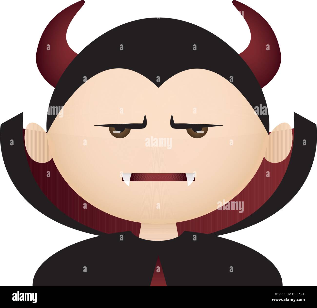 Costume Facial Expression Stock Vector Image & Art - Alamy