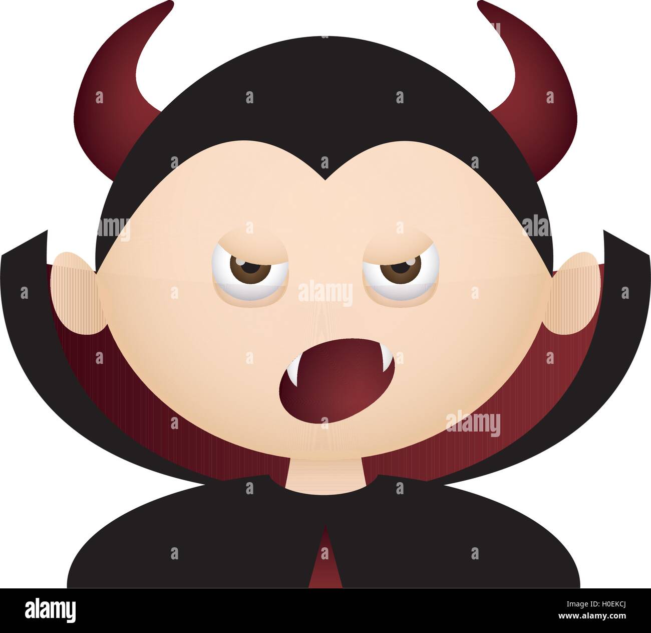 Costume Facial Expression Stock Vector Image & Art - Alamy