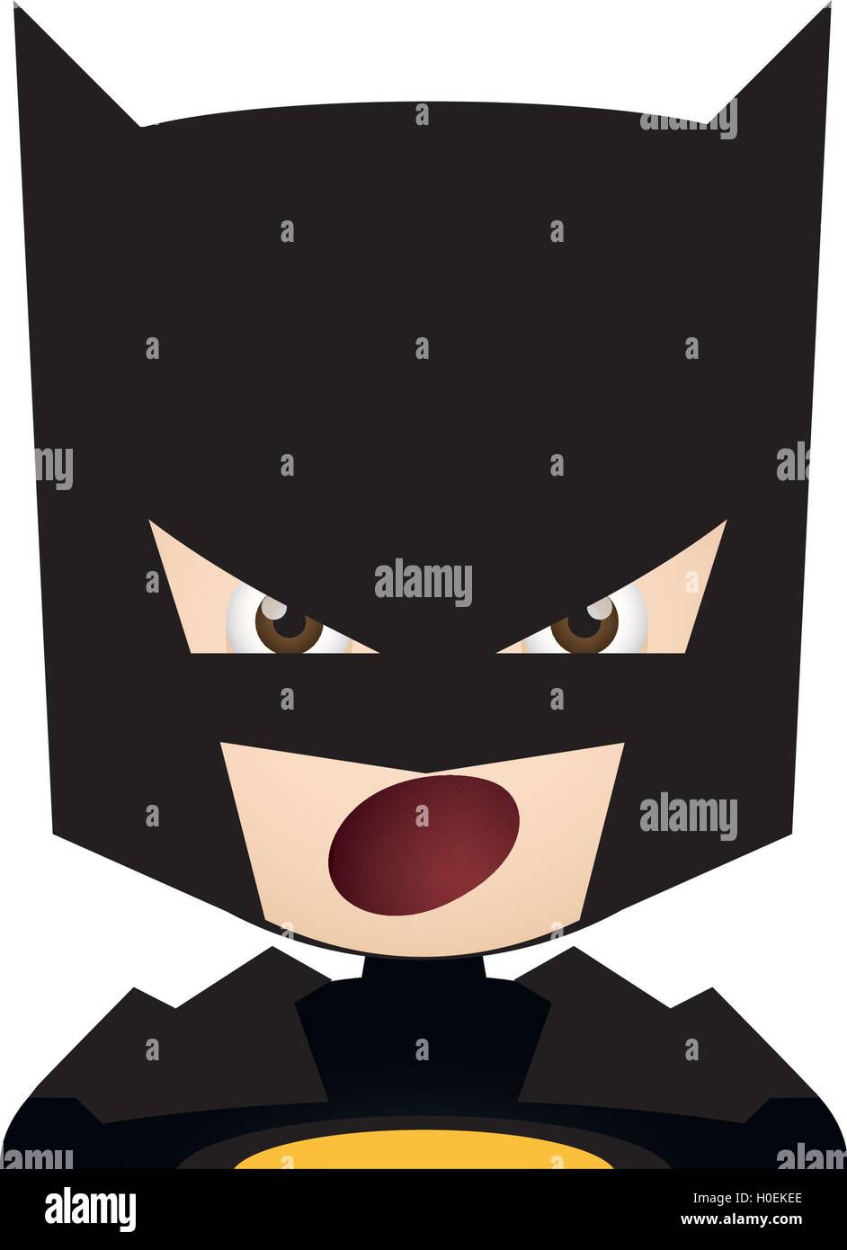 Costume Facial Expression Stock Vector Image & Art - Alamy