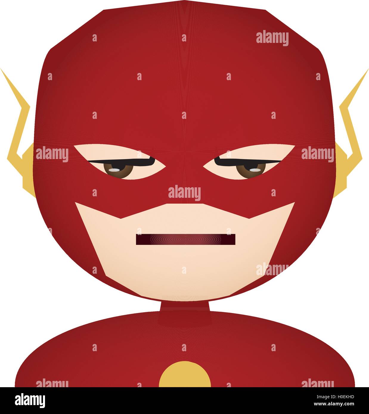 Costume Facial Expression Stock Vector Image & Art - Alamy