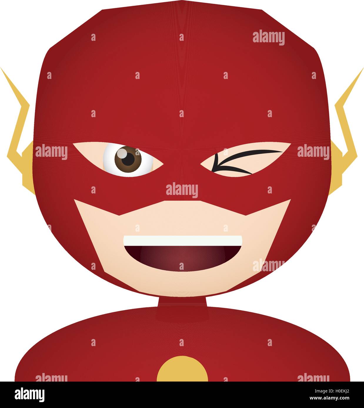 Costume Facial Expression Stock Vector Image & Art - Alamy