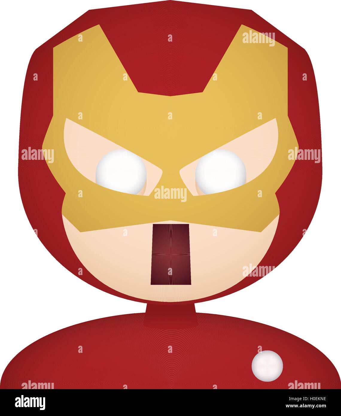 Costume Facial Expression Stock Vector Image & Art - Alamy