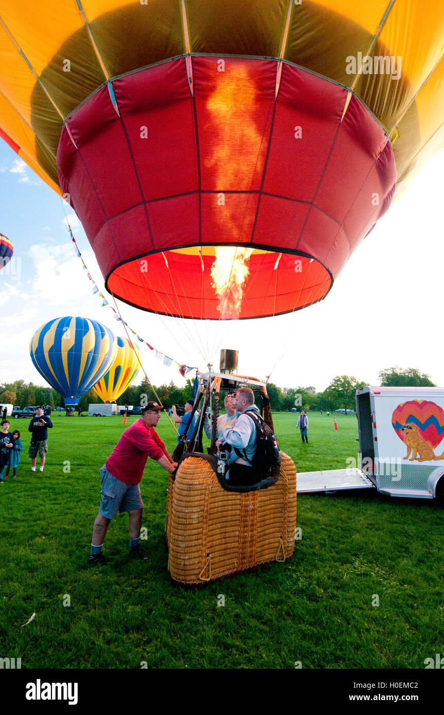 Inflating hi-res stock photography and images - Alamy