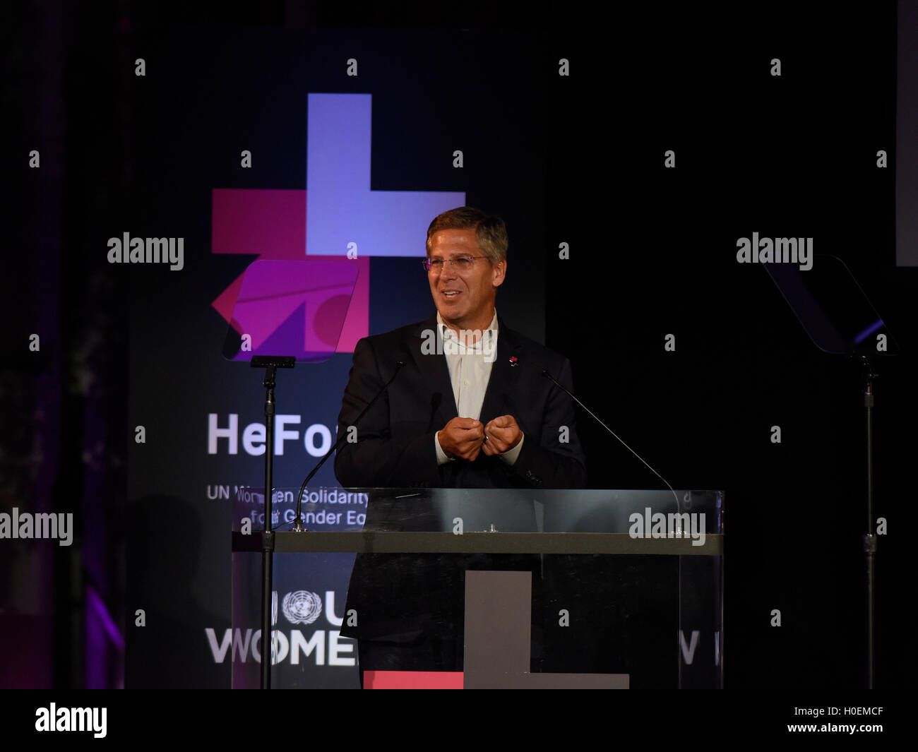 PricewaterhouseCoopers CEO Bob Moritz. NYC First Lady Chirlane McCray ...