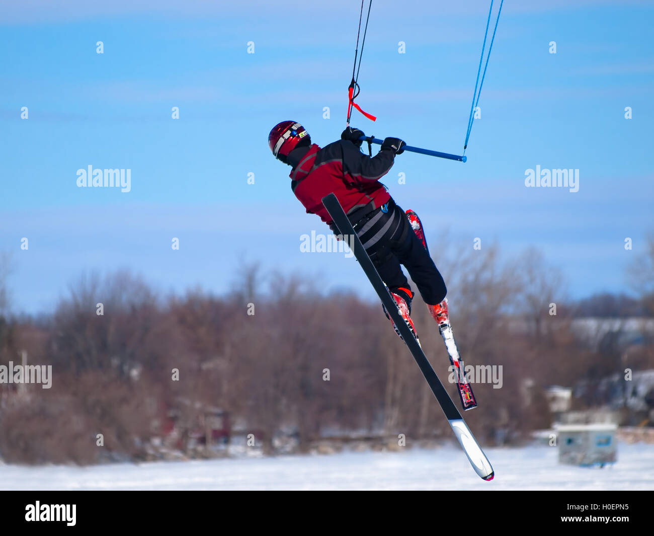 Power kiting helmet hi-res stock photography and images - Alamy