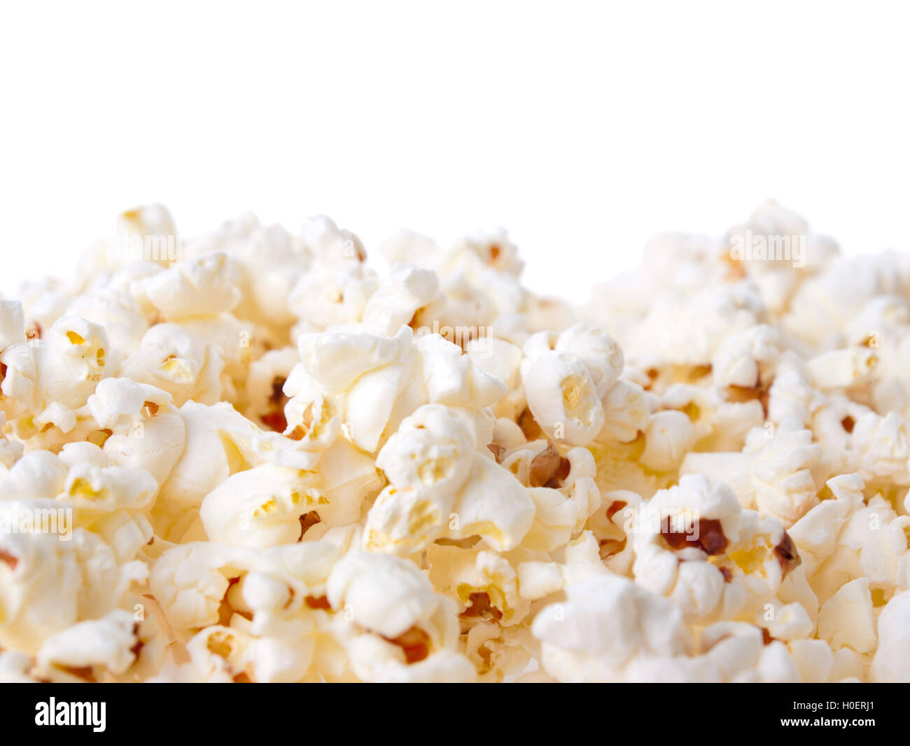 Pop Corn isolated on white background Stock Photo - Alamy