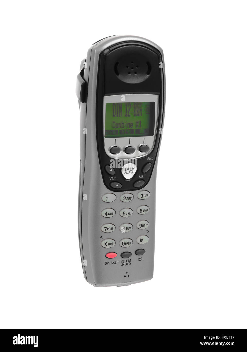 wireless telephone isolated on white Stock Photo - Alamy