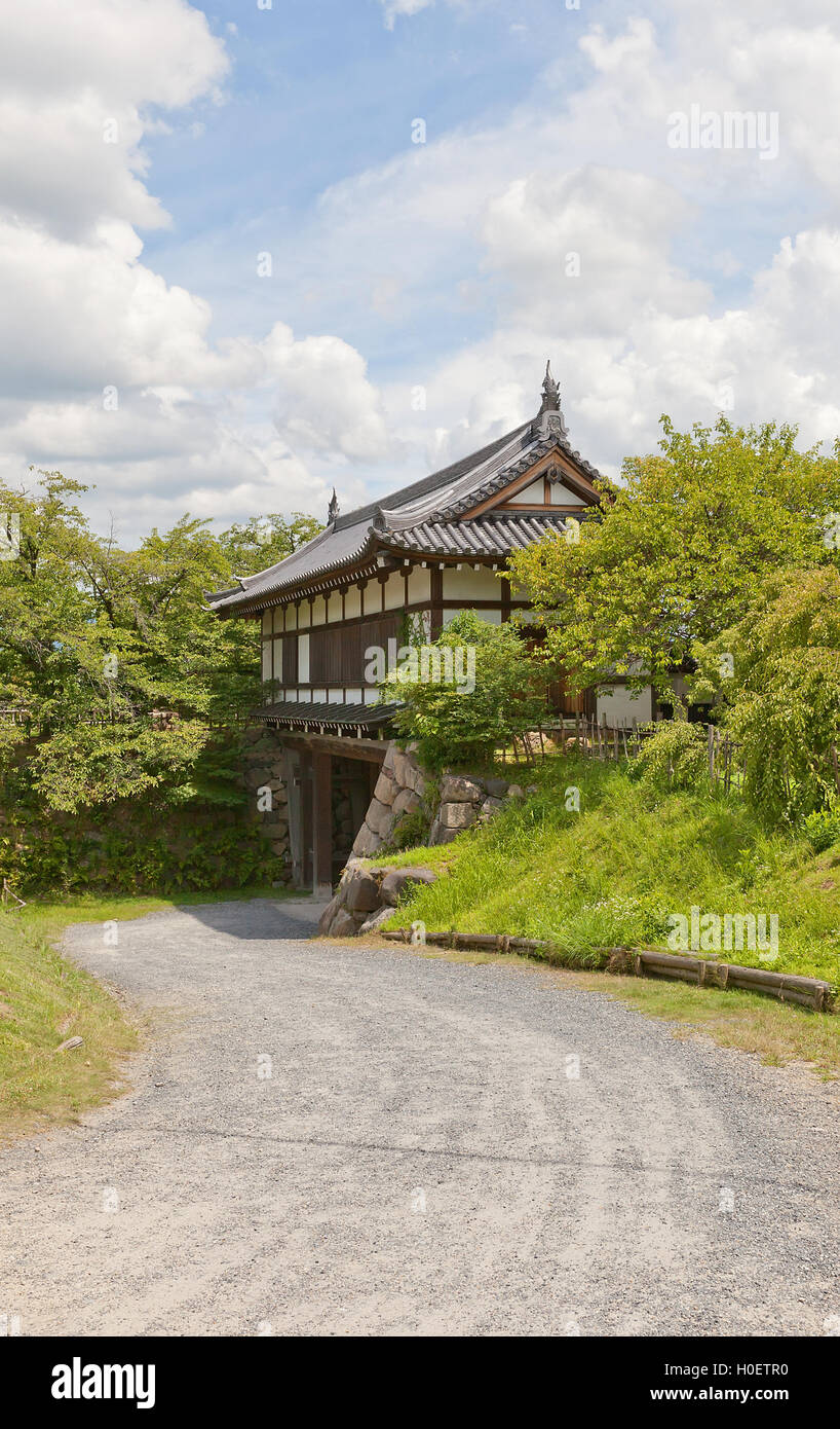 Otemon (Main) Gate of Yamato Koriyama castle, Nara Prefecture, Japan ...