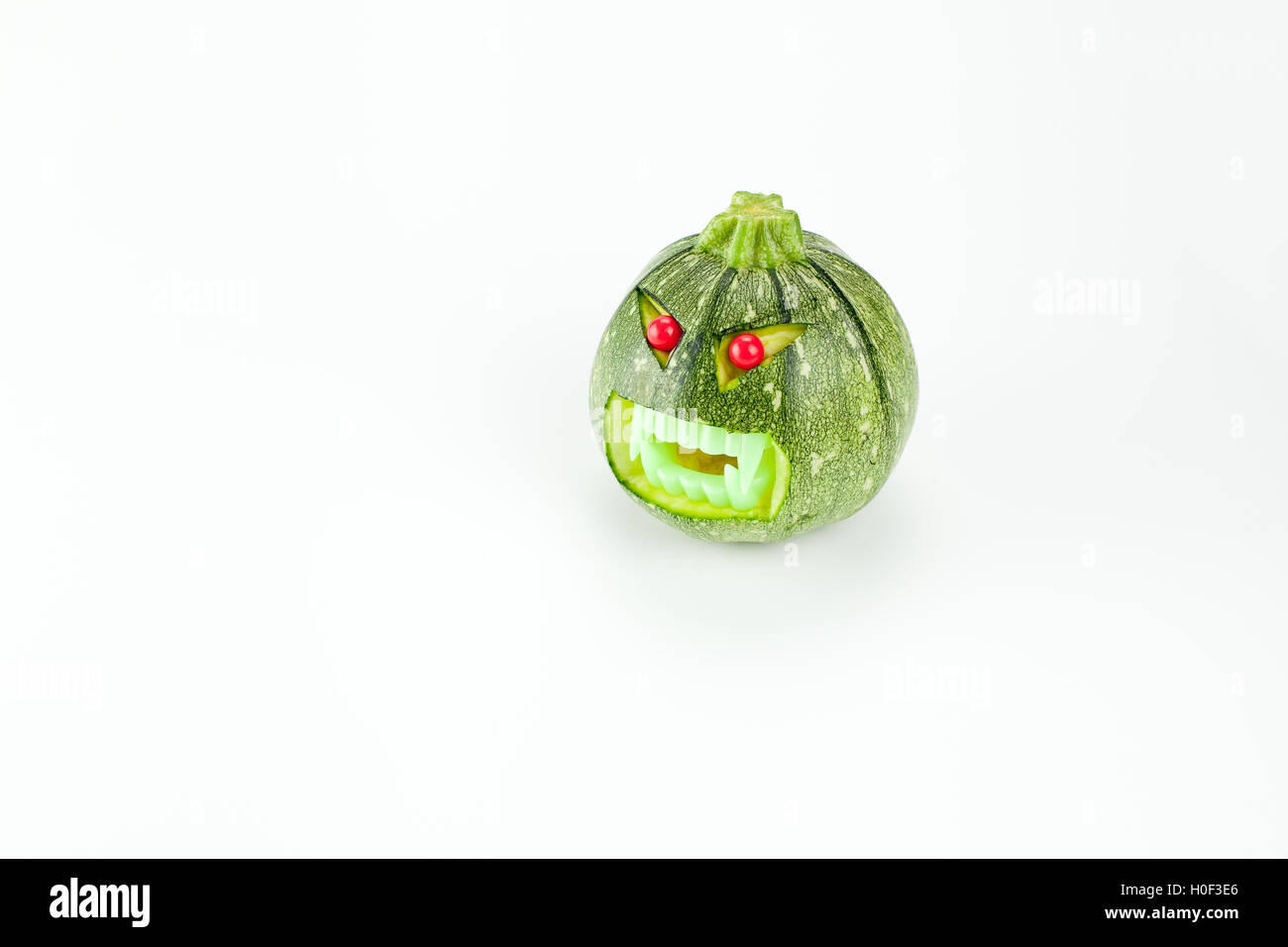 The Vampire Zucchini - Halloween Series Stock Photo - Alamy