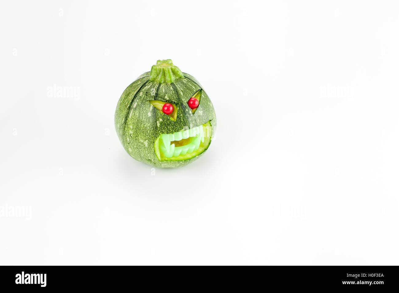 The Vampire Zucchini - Halloween Series Stock Photo - Alamy