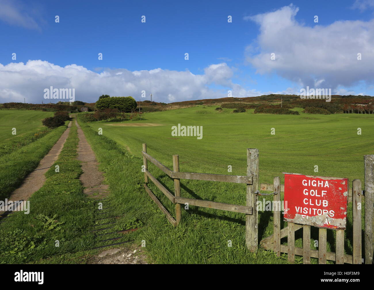 Scottish golf club sign hi-res stock photography and images - Alamy