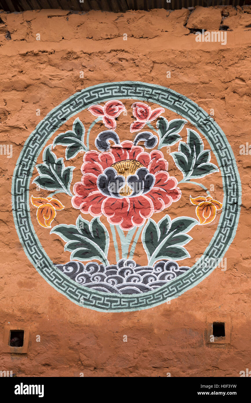 Traditional art, Thimphu, Bhutan Stock Photo - Alamy