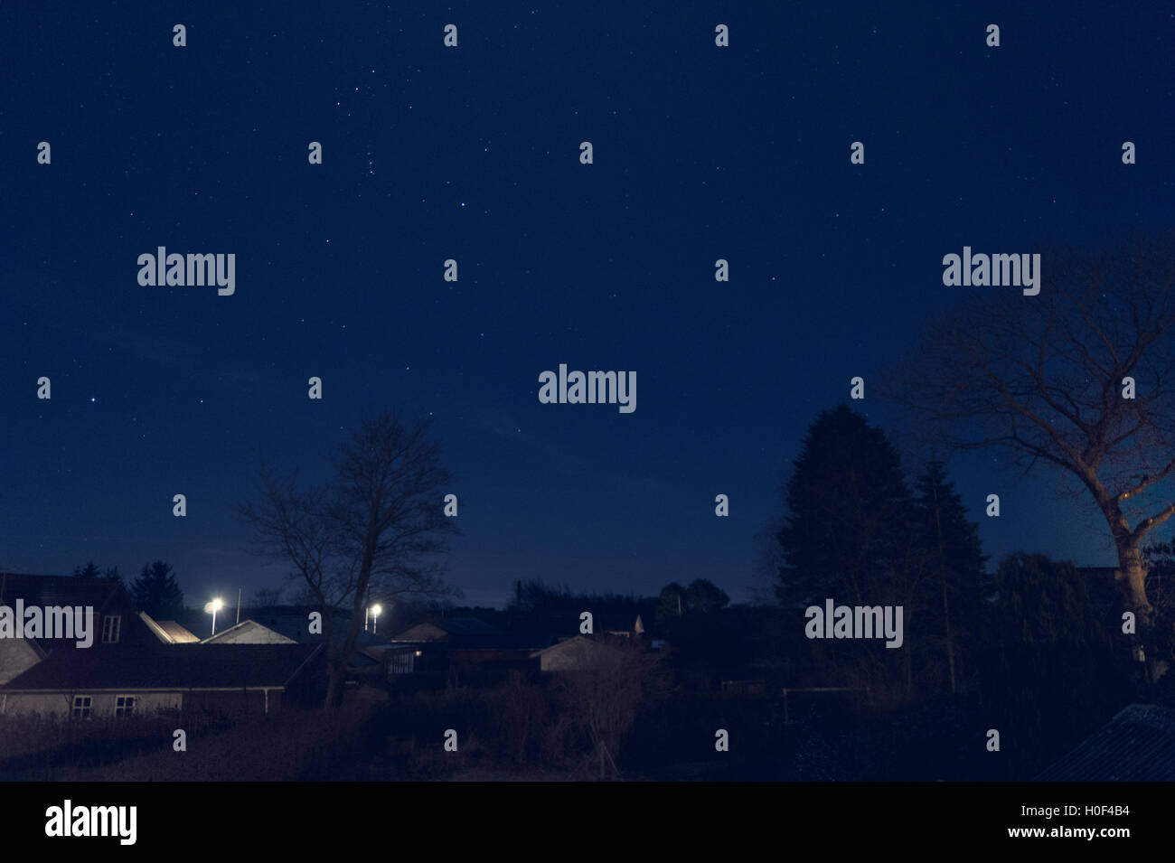 Denmark night sky stars hi-res stock photography and images - Alamy