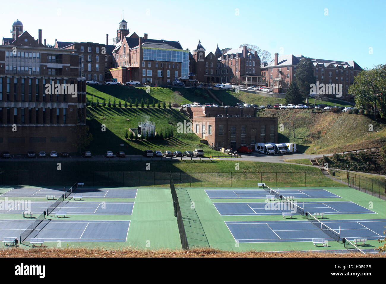 Lynchburg, VA, USA. View of the Randolph College campus Stock Photo - Alamy