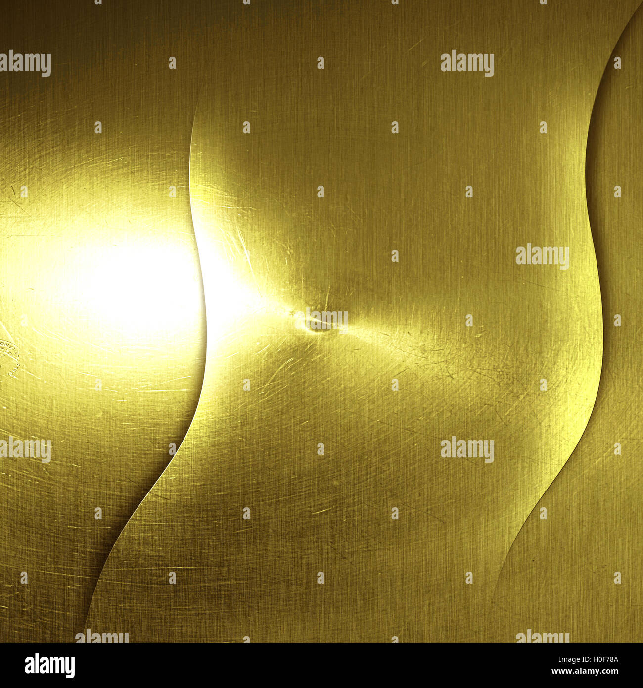 shiny gold wall. gold background and texture. 3d illustration Stock ...