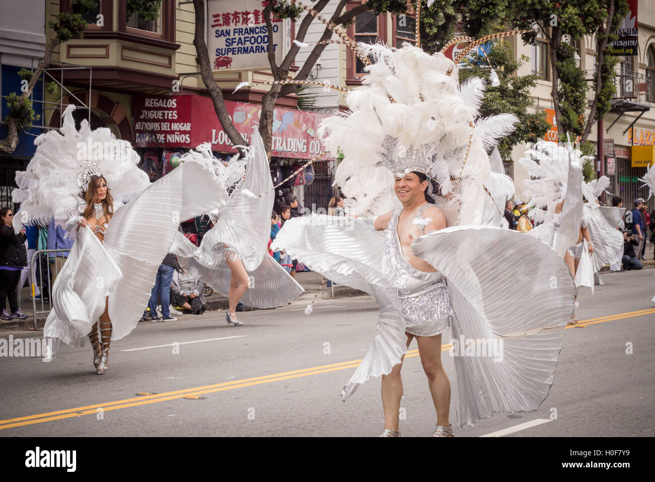 Colors of Carnaval. A multicultural celebration Stock Photo - Alamy