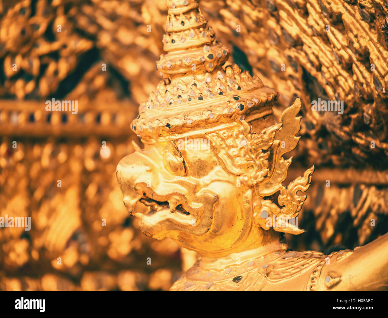 Garuda Wat Phra Kaew Bangkok Thailand Grand Palace Stock Photo - Alamy