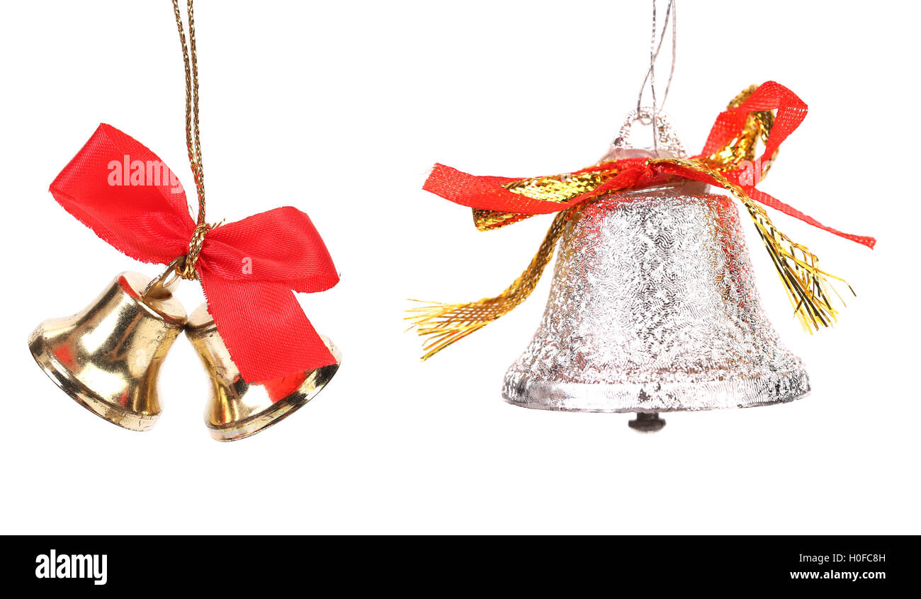 Red and white jingle bells hi-res stock photography and images - Alamy