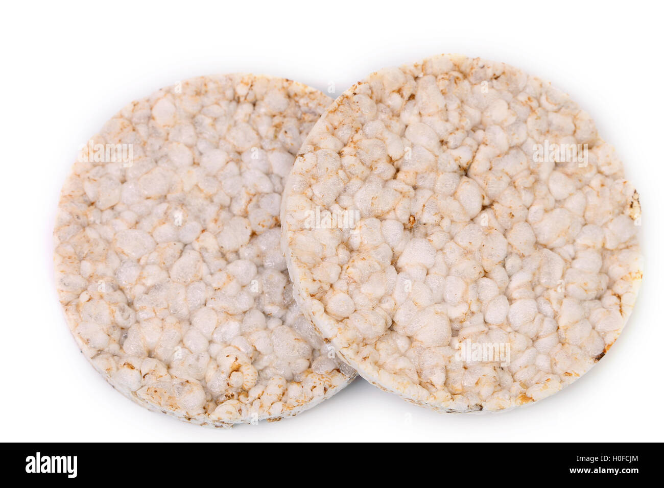 Close up of puffed rice snack Stock Photo - Alamy