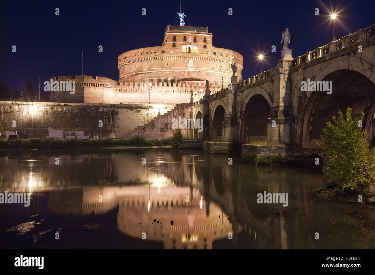 Saint Angel castle Stock Photo - Alamy