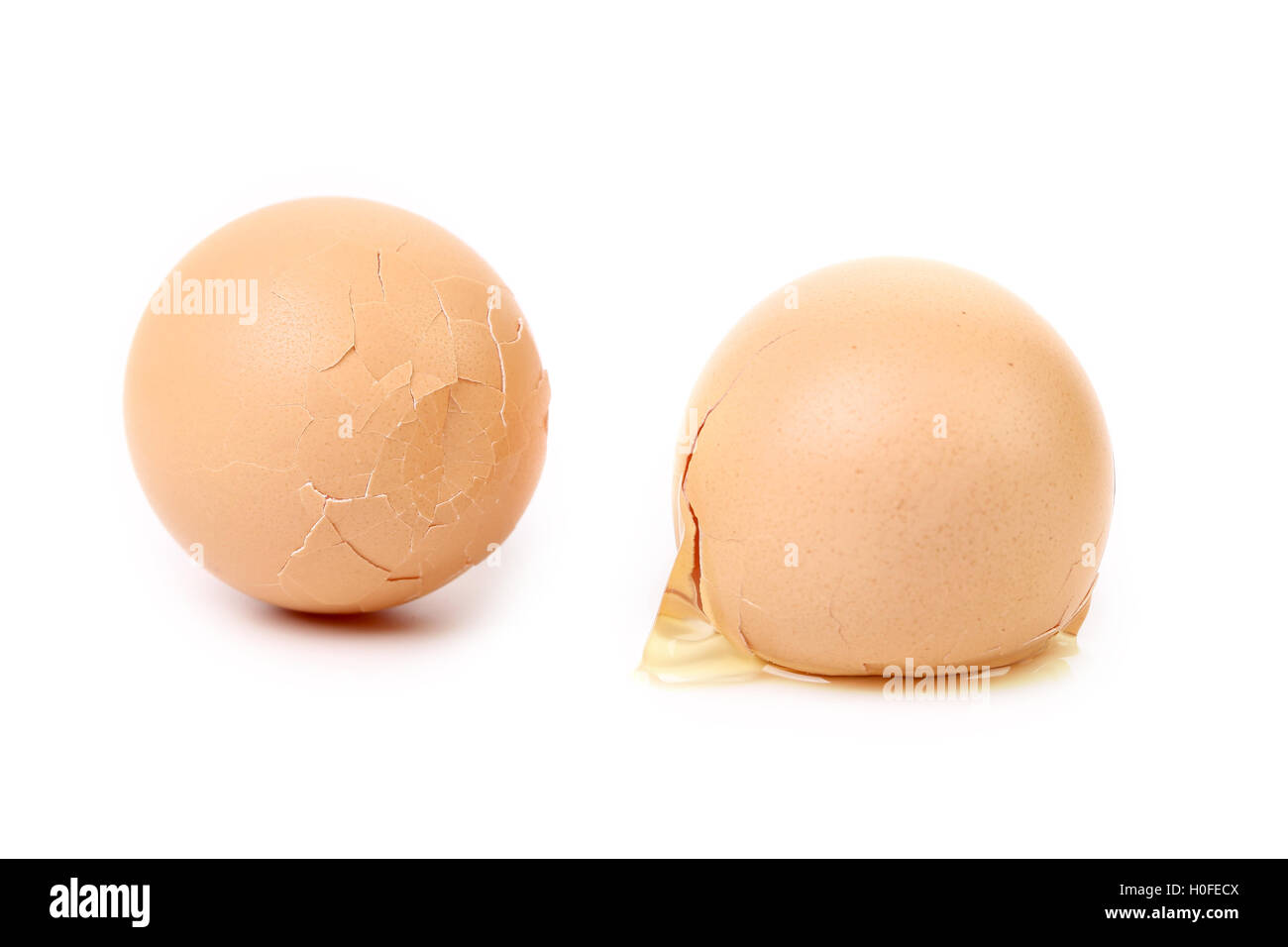 Broken eggs shell Stock Photo - Alamy