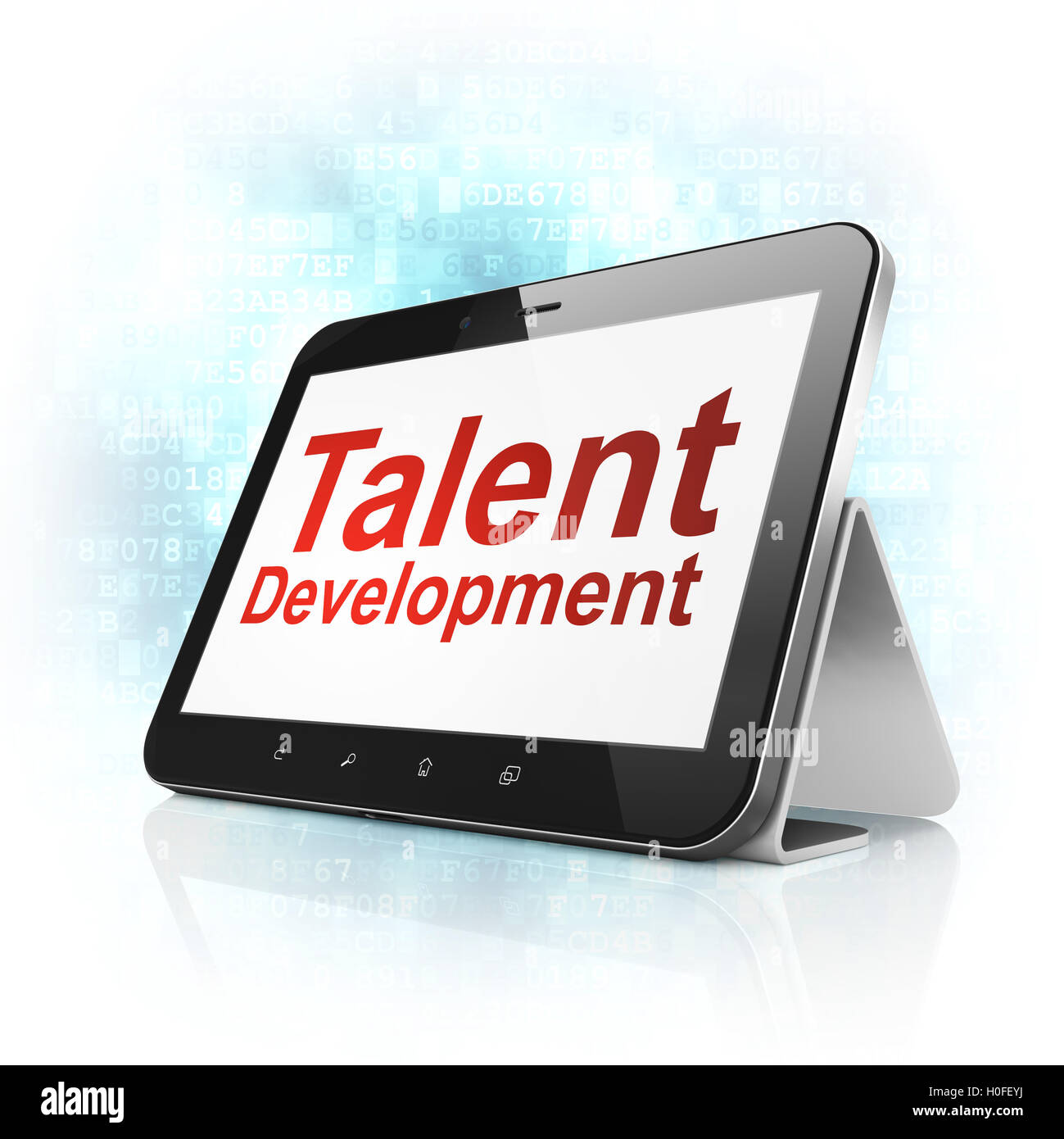 Education concept: Talent Development on tablet pc computer Stock Photo ...