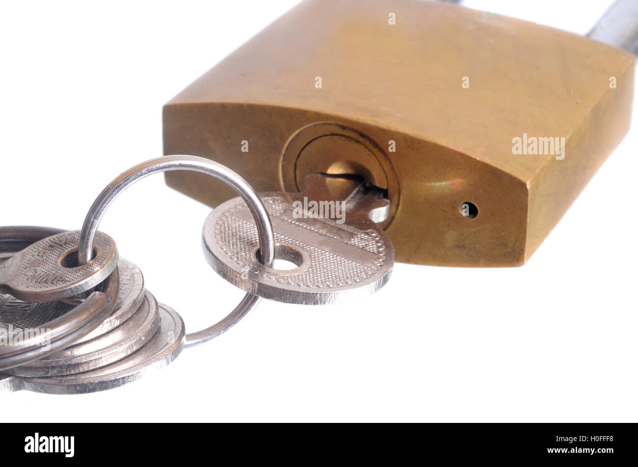 Lock and Keys Stock Photo - Alamy