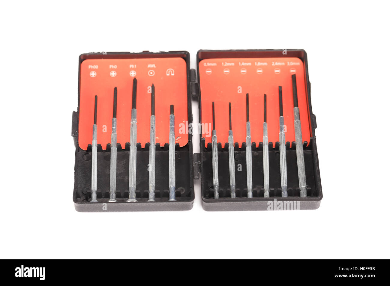 Precision screwdriver set Stock Photo - Alamy