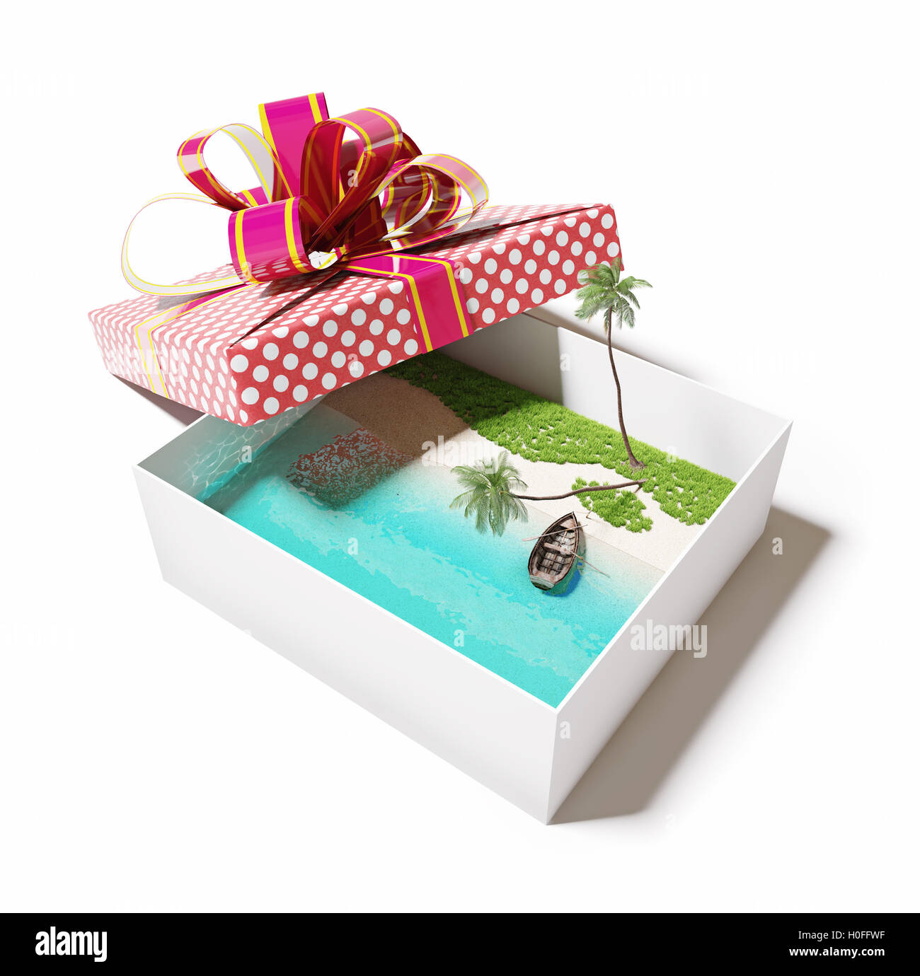 Beautiful tropical landscape island in Cut Out Stock Images & Pictures ...