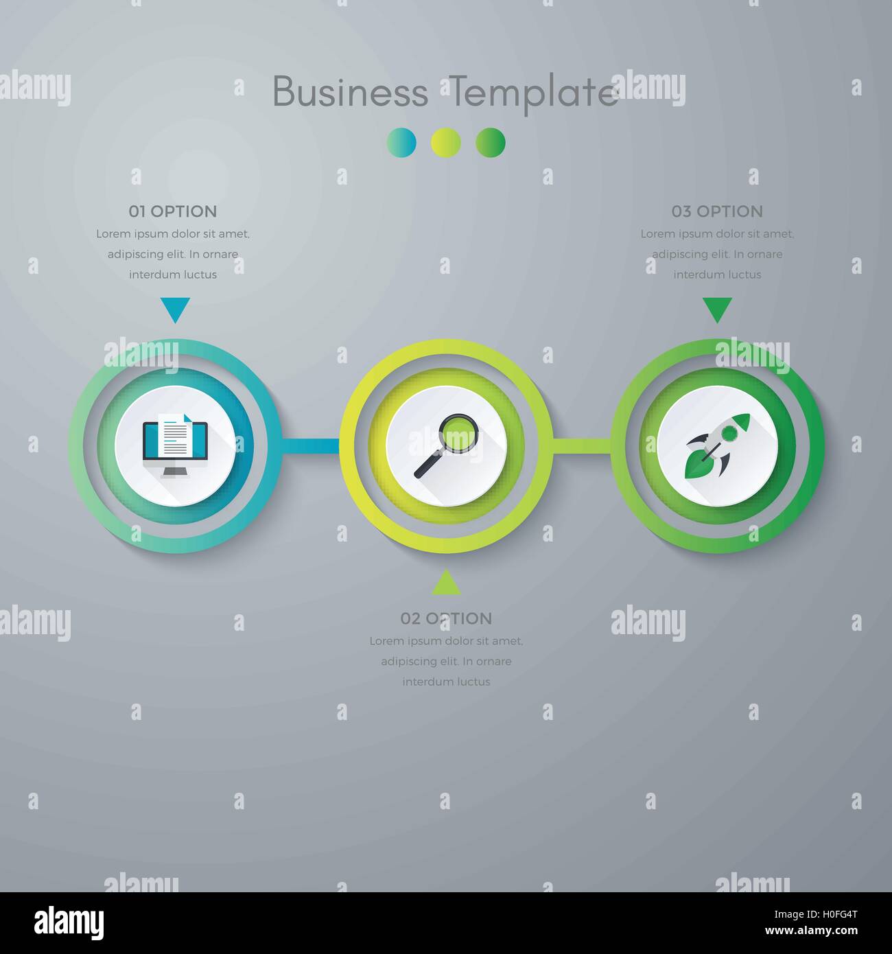 infographics three options Stock Vector Image & Art - Alamy