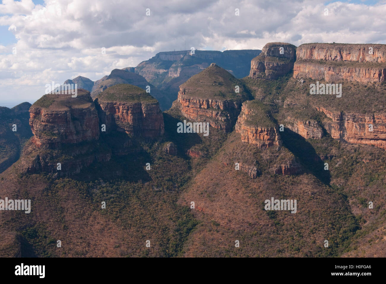 The Three Rondavels Stock Photo - Alamy