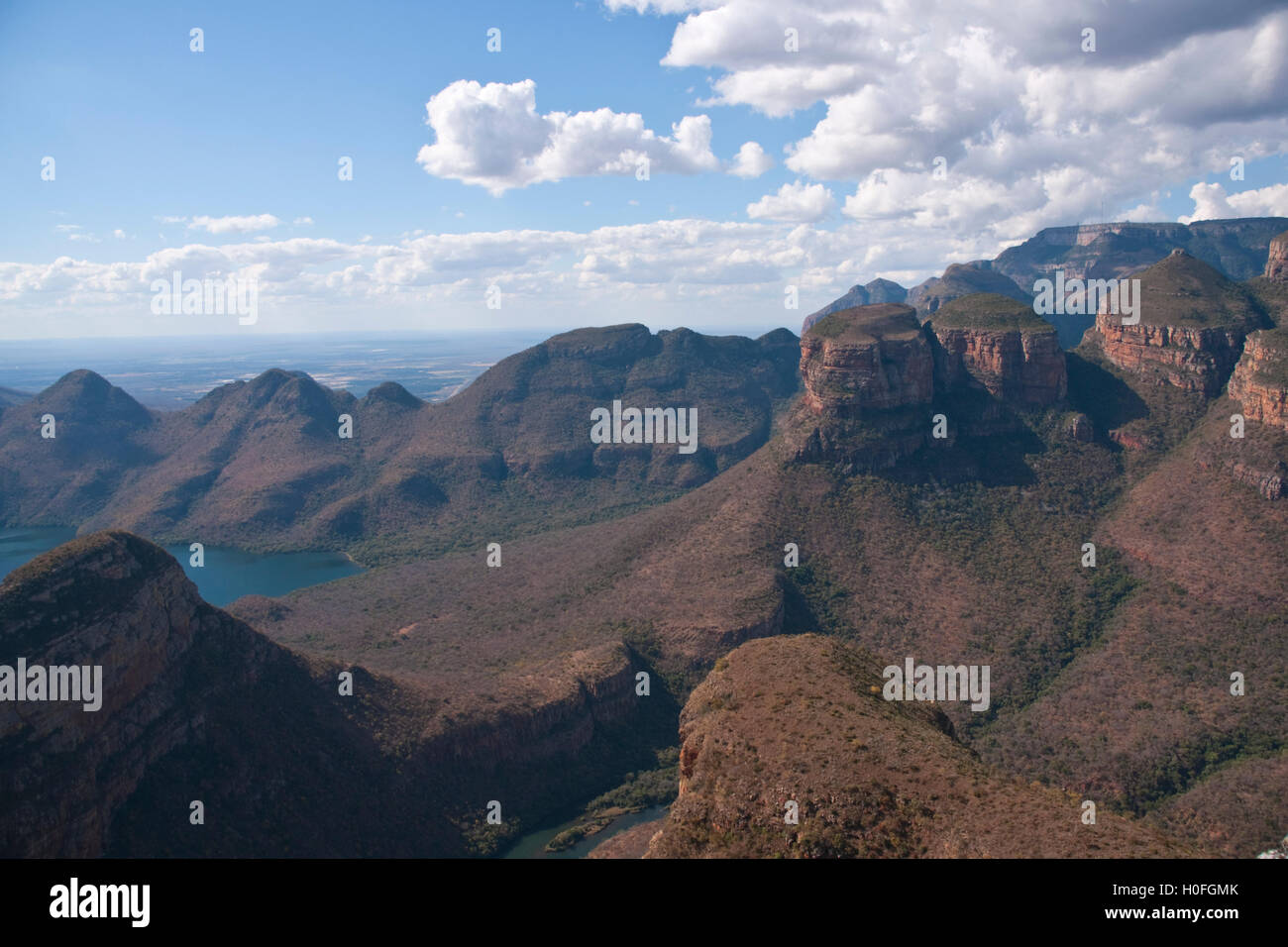 The Three Rondavels Stock Photo - Alamy