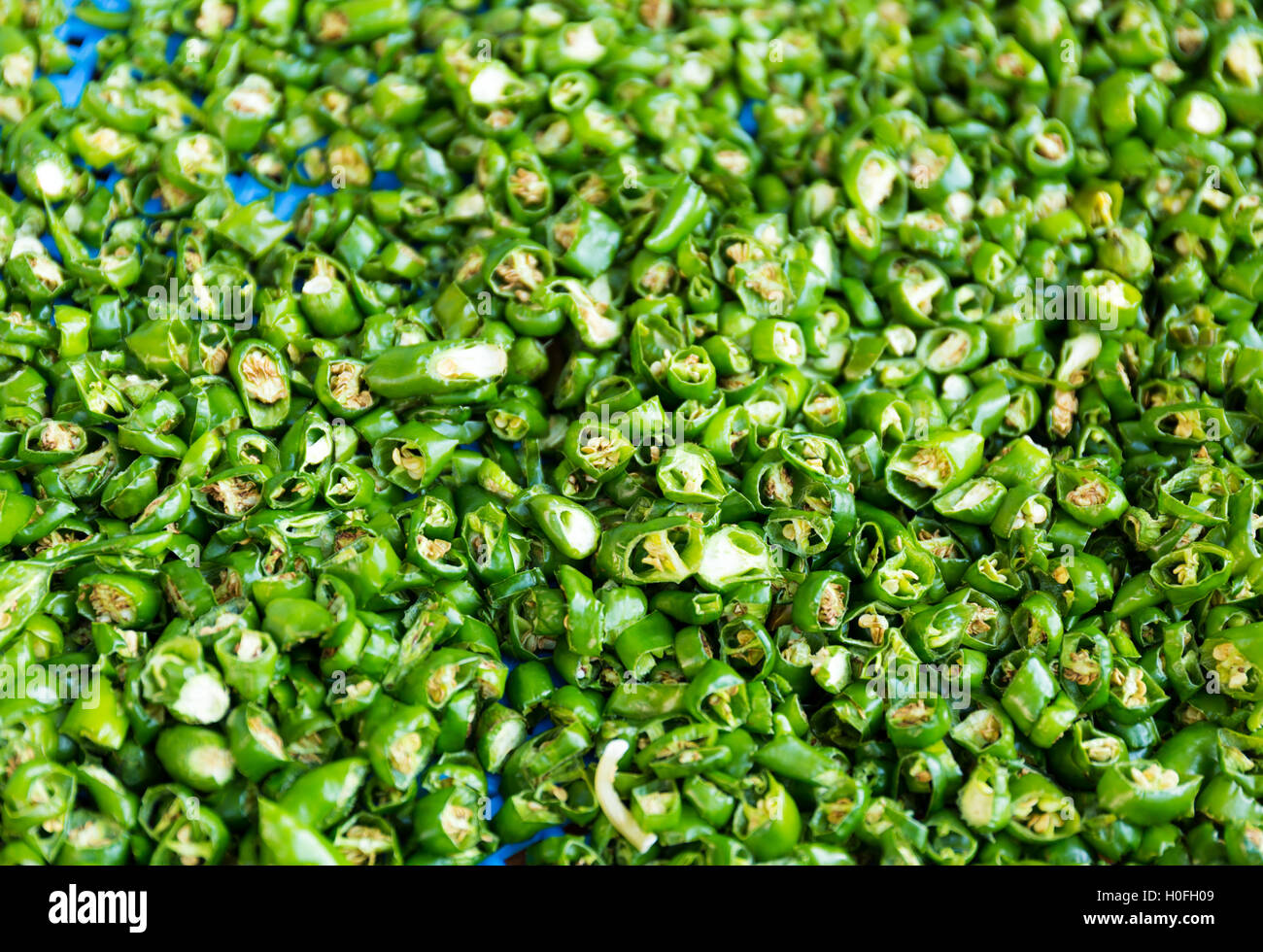 Green pepper spices Stock Photo - Alamy