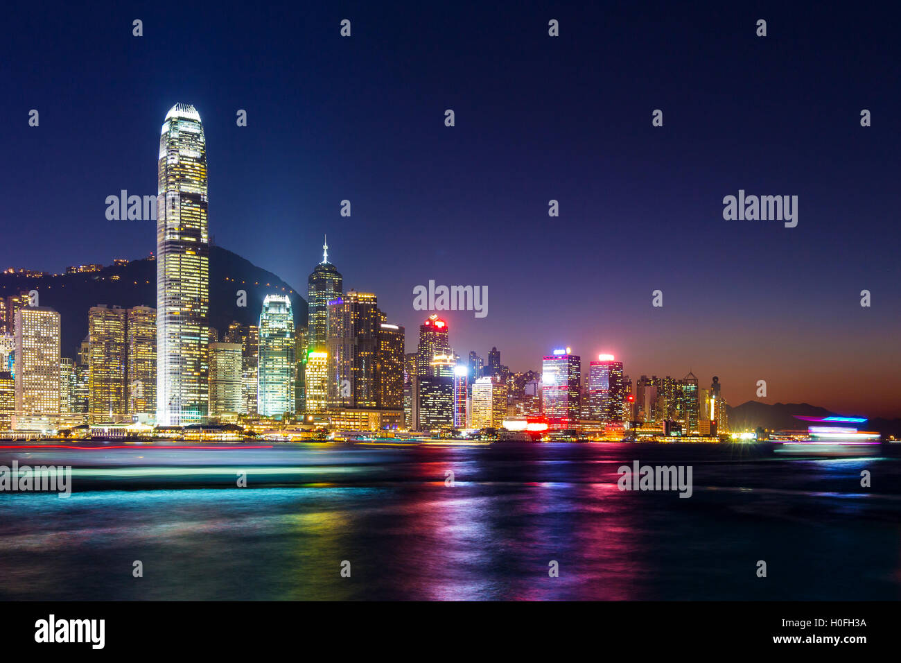 Hong Kong landscape Stock Photo - Alamy