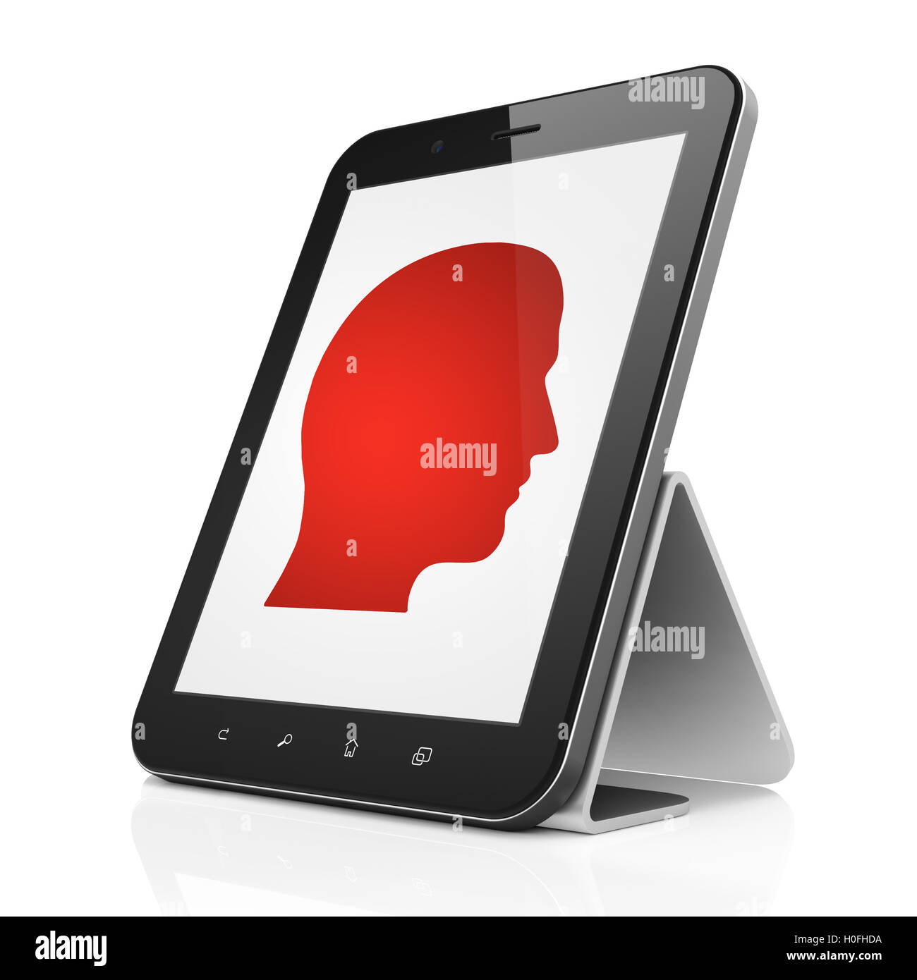 3d computer head Cut Out Stock Images & Pictures - Alamy