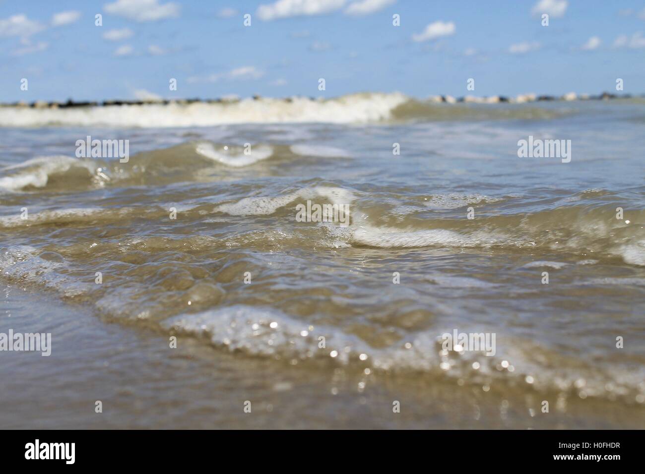 landscape of the Adriatic sea in Italy Stock Photo - Alamy