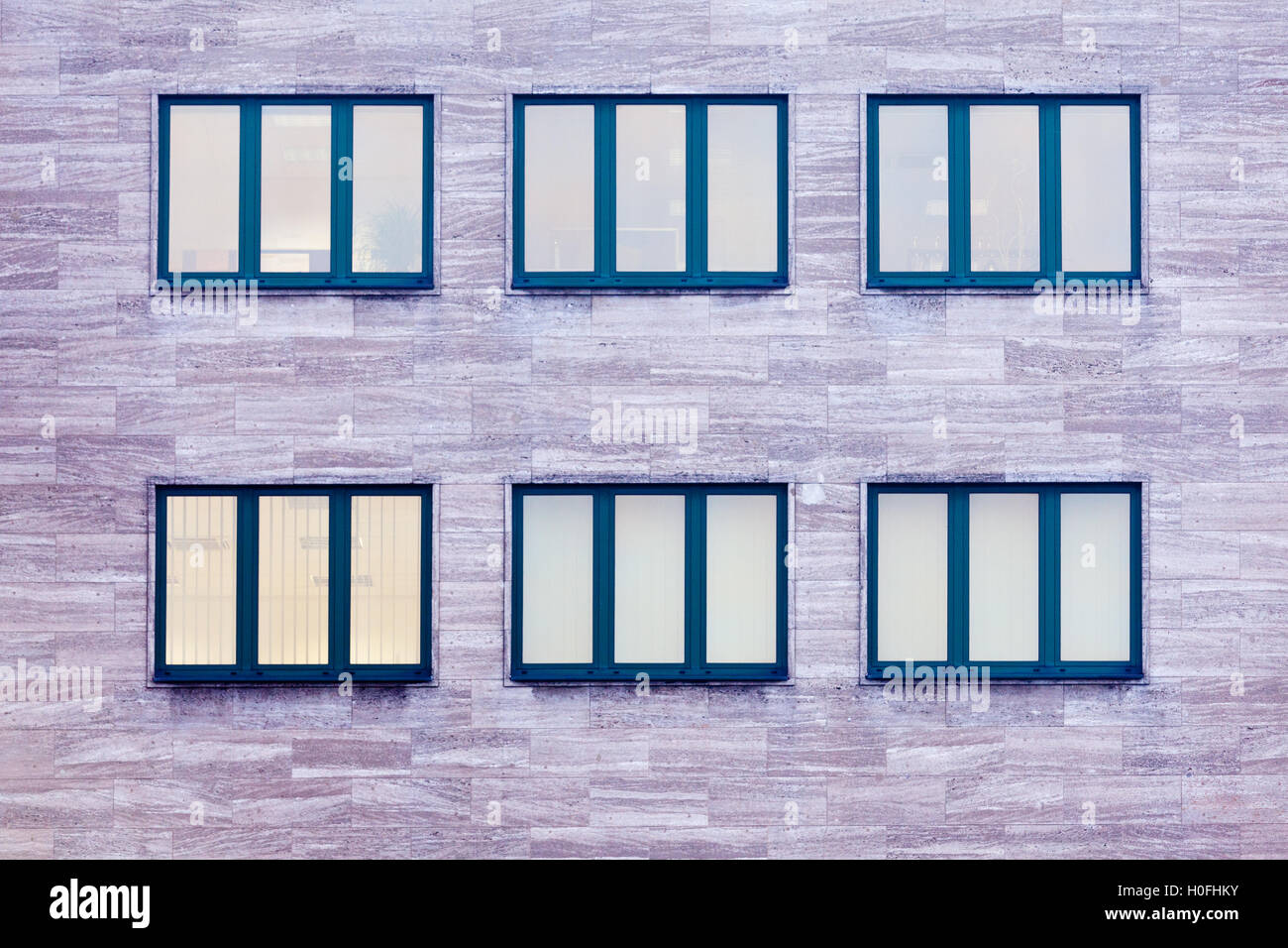 Commercial building windows architecture pattern Stock Photo - Alamy