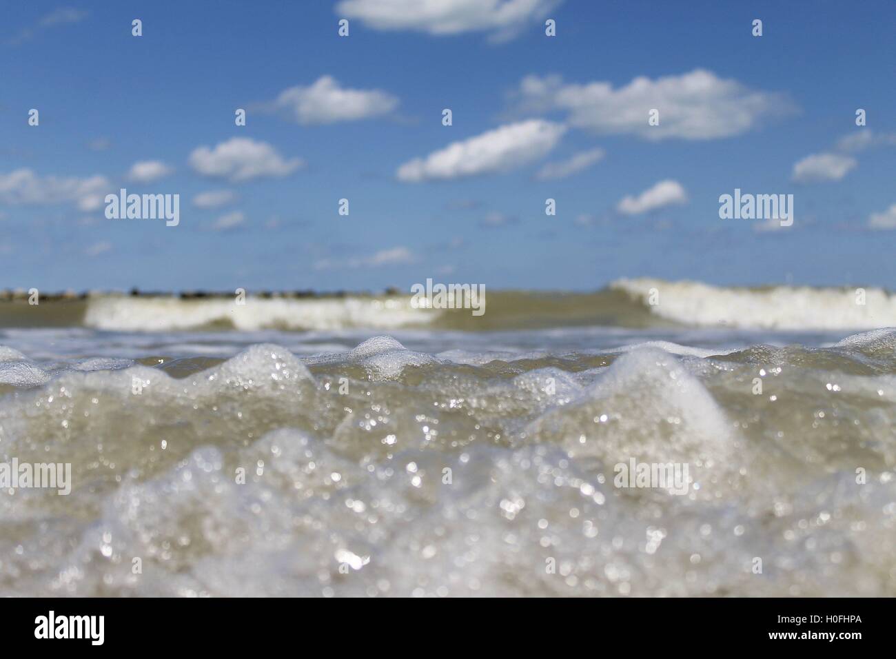 landscape of the Adriatic sea in Italy Stock Photo - Alamy