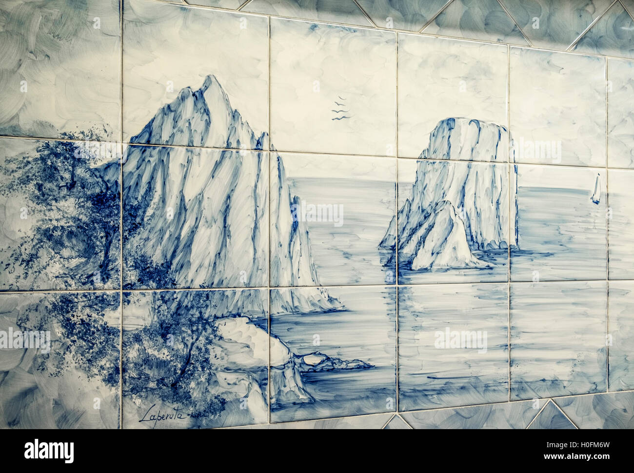 Tiles Capri High Resolution Stock Photography and Images - Alamy