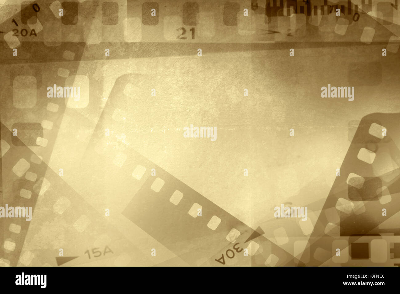 Film negative frames on brown background Stock Photo - Alamy