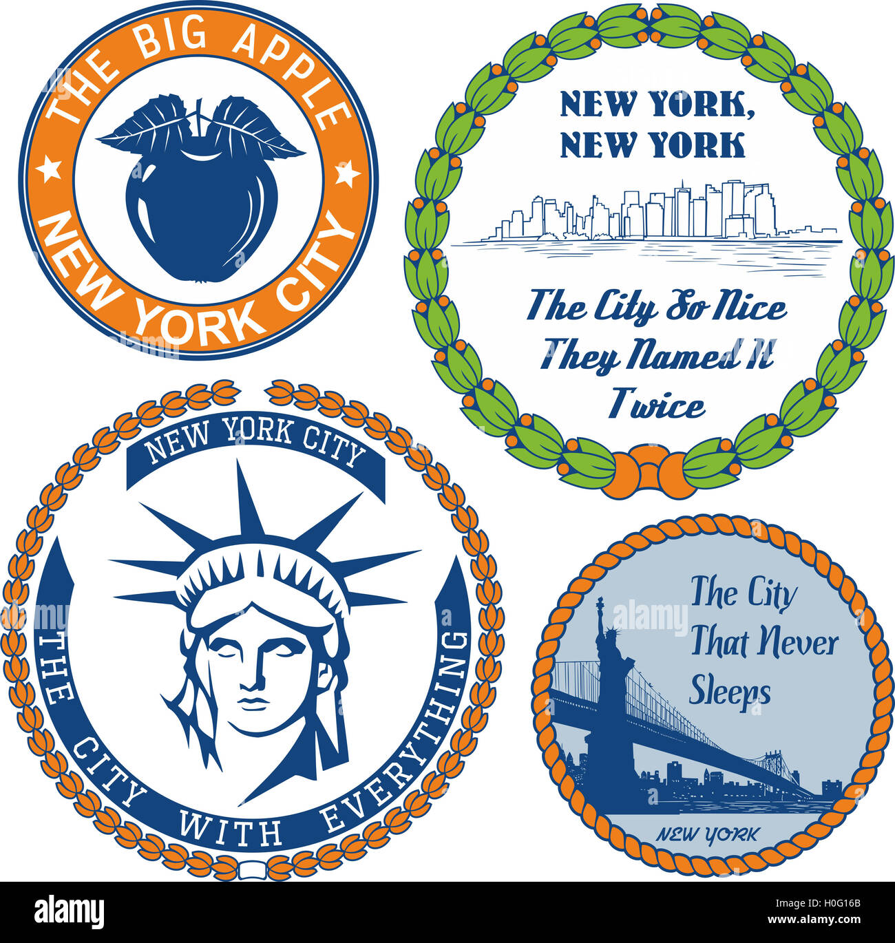 Official new york city Cut Out Stock Images & Pictures - Alamy